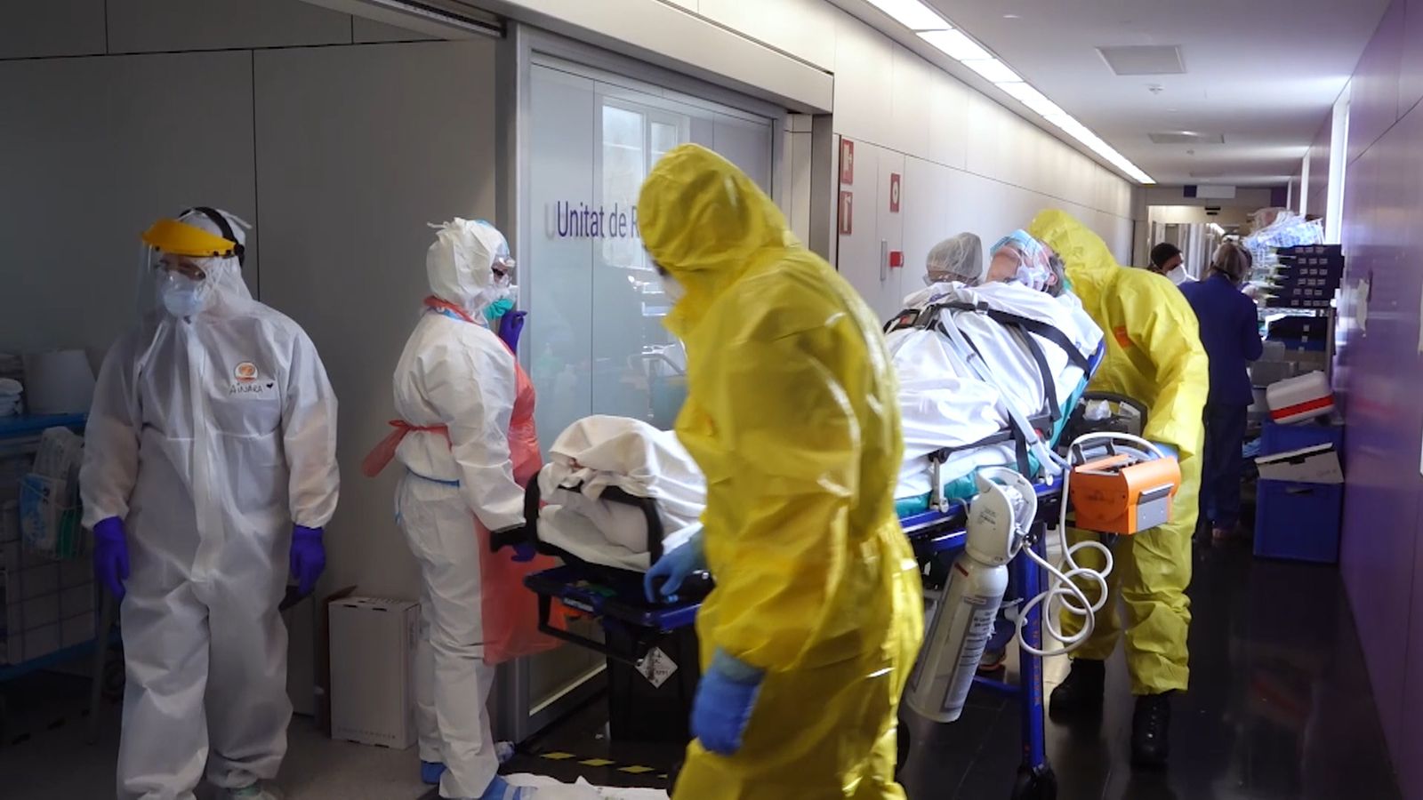 Coronavirus: Inside a Spanish COVID-19 intensive care unit | News UK ...