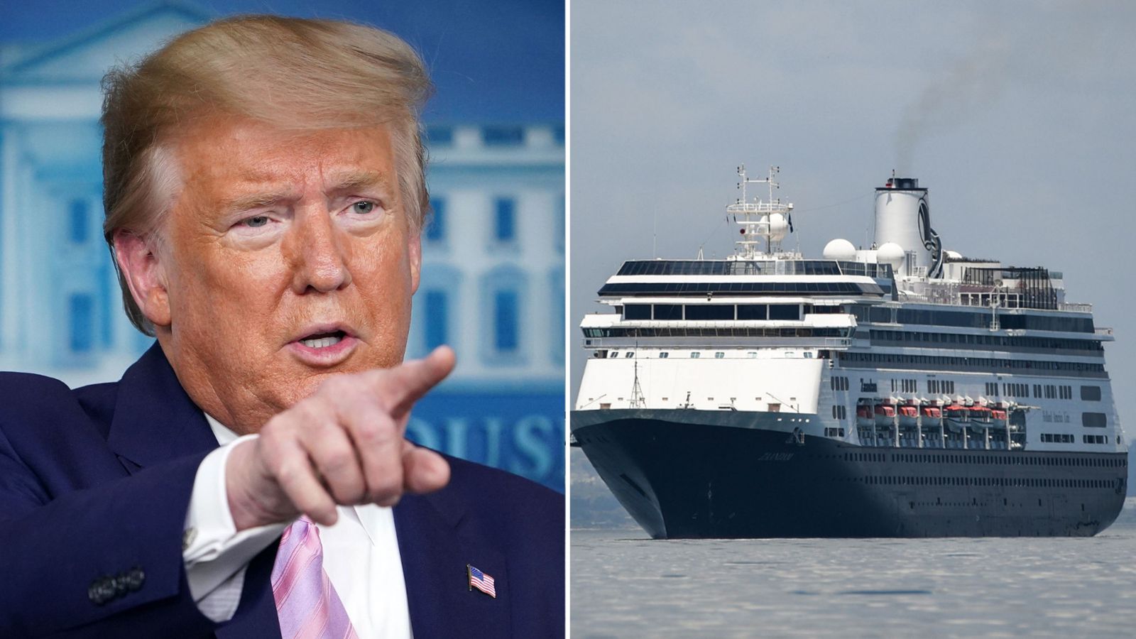 Coronavirus: Trump reveals plans to repatriate Britons trapped on COVID ...
