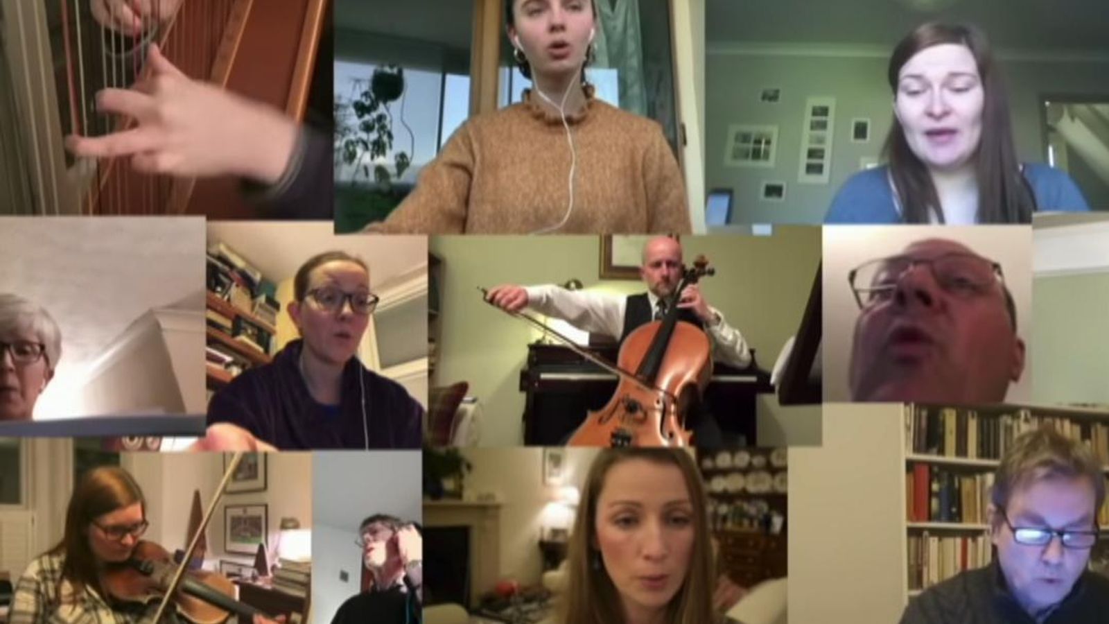 Social distancing forces family to hold a 'virtual funeral' | UK News ...