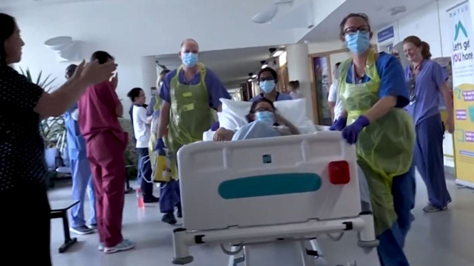 Coronavirus: 'Remarkable' nurse gets emotional guard of honour as she ...