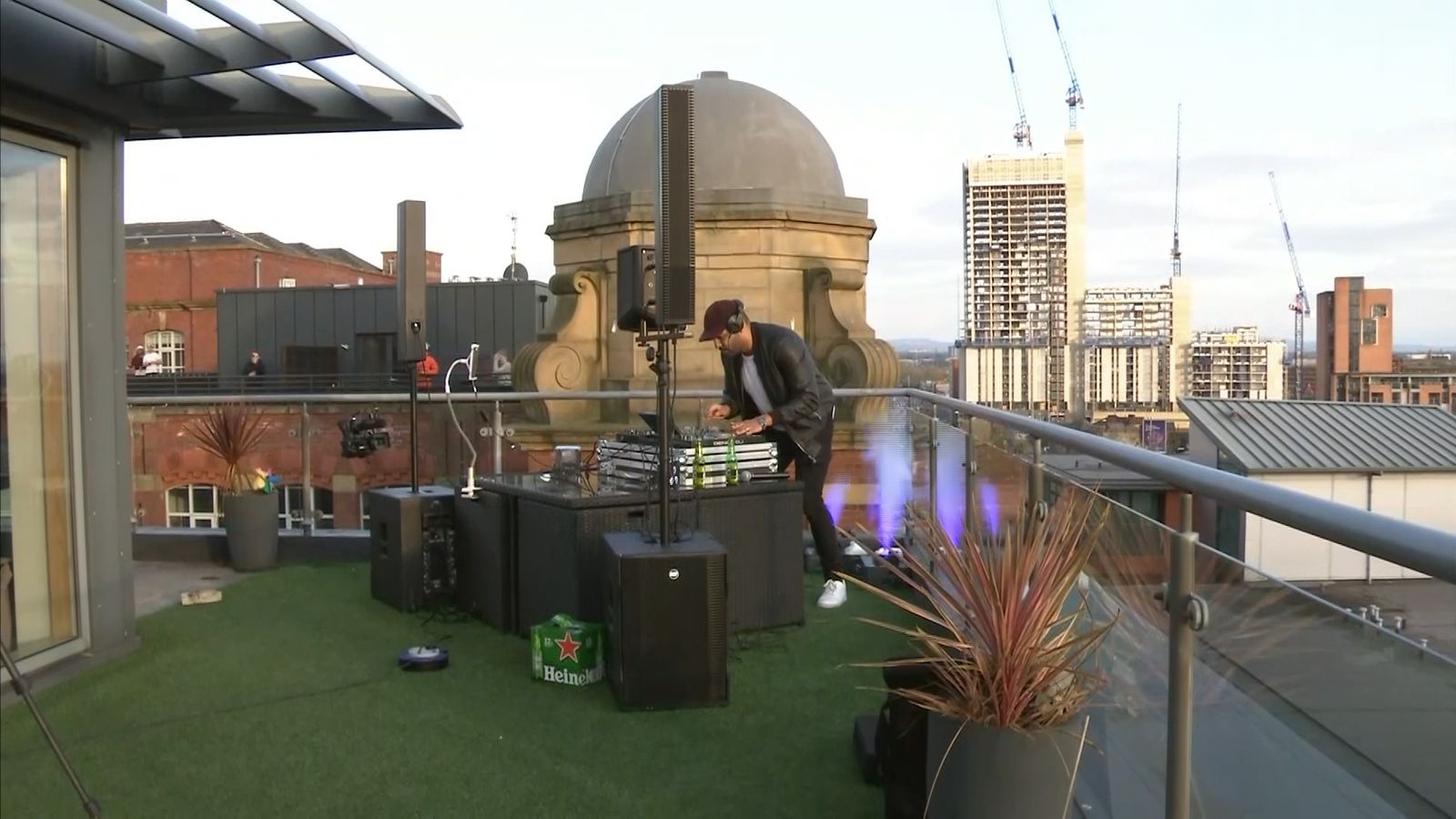 COVID-19: 'Safe rave' rooftop DJ says his sets are 15 minutes of ...