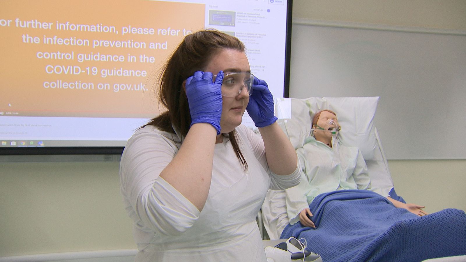 Coronavirus: Student nurses 'scared but excited' as they enter ...