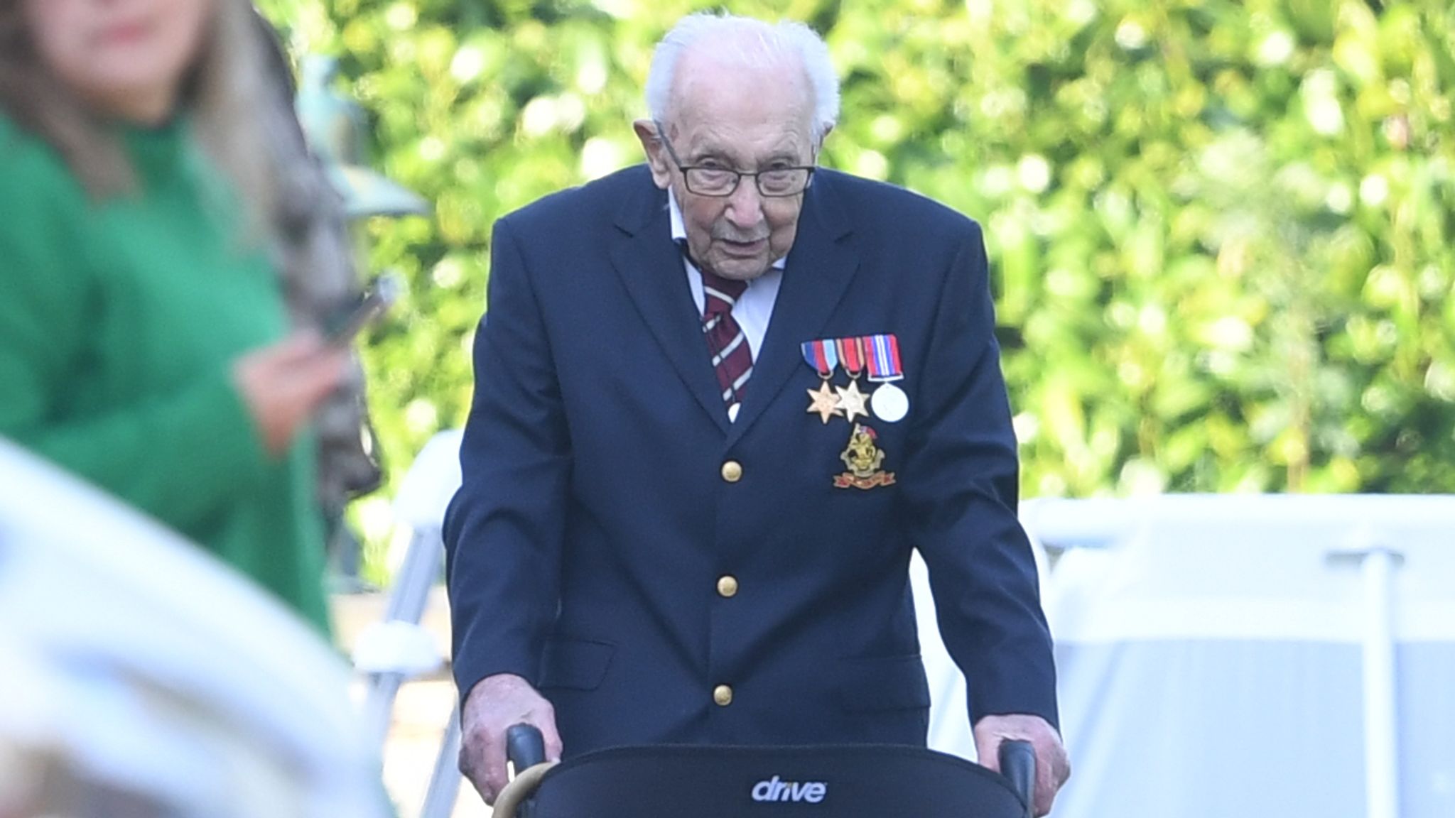 Captain Sir Tom Moore: Man, 35, charged over alleged offensive tweet about NHS fundraiser | UK ...