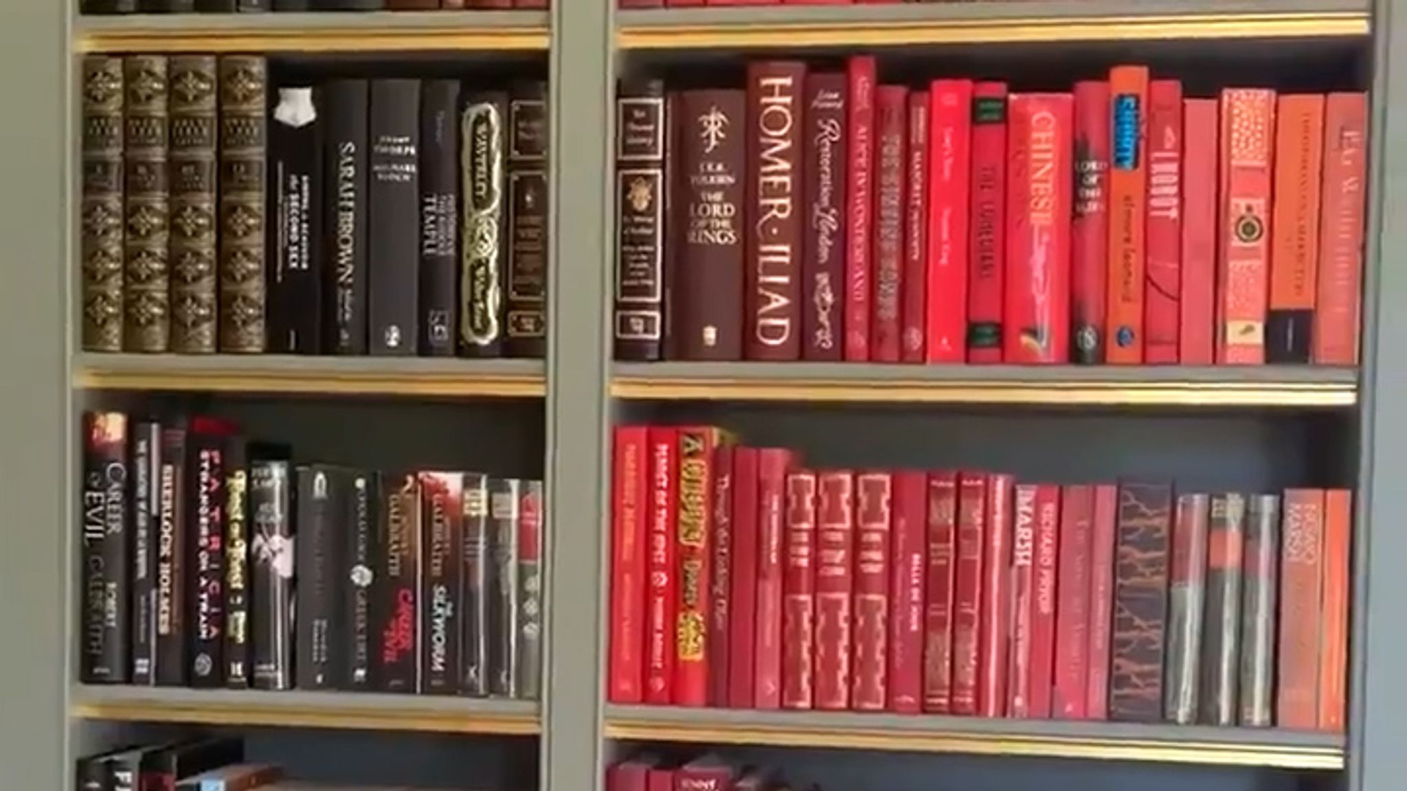 Coronavirus: JK Rowling shares glimpse into her huge home library | UK ...