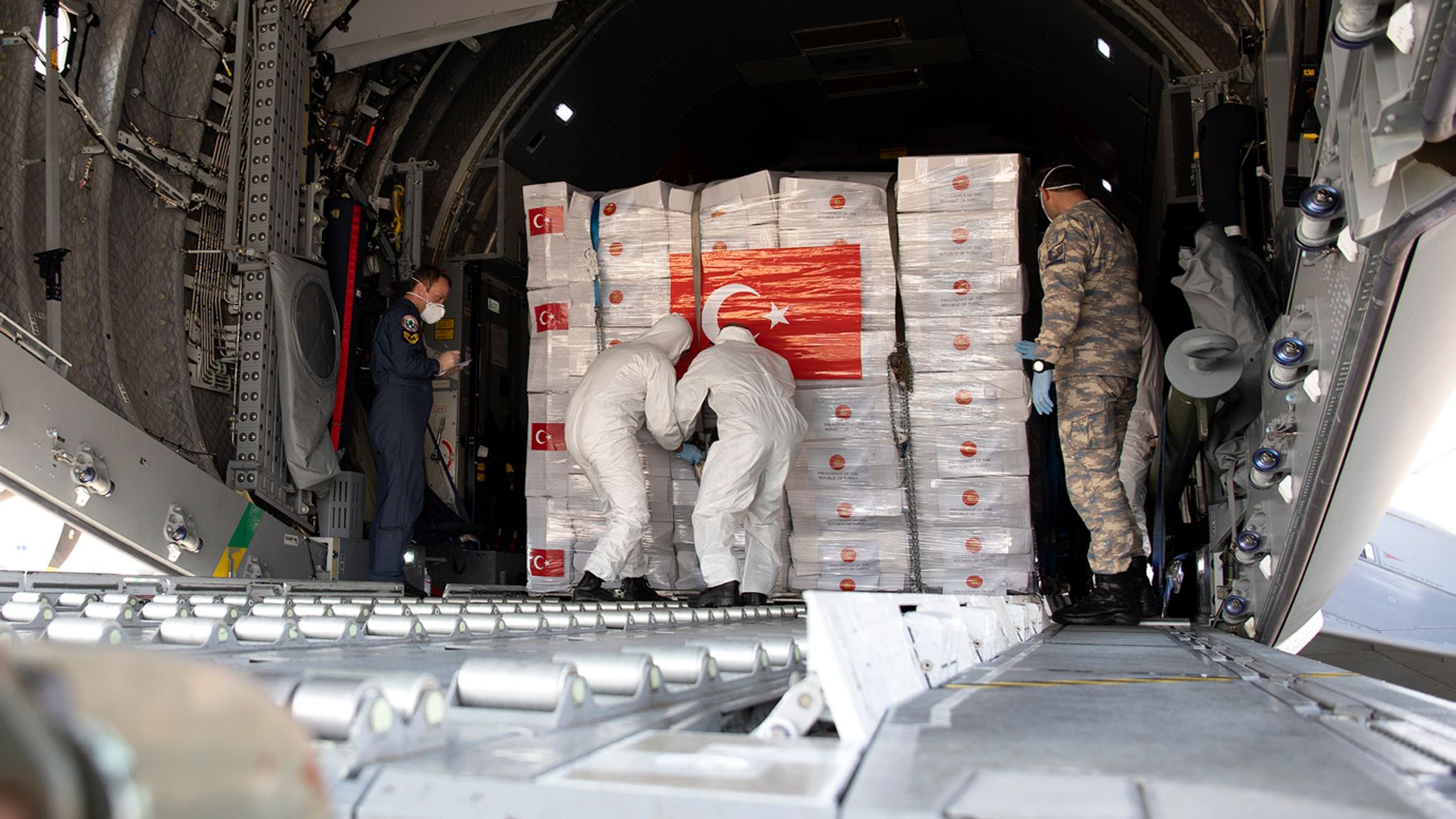 Coronavirus: New PPE 'tsar' hired as 84 tonnes of supplies flown from ...