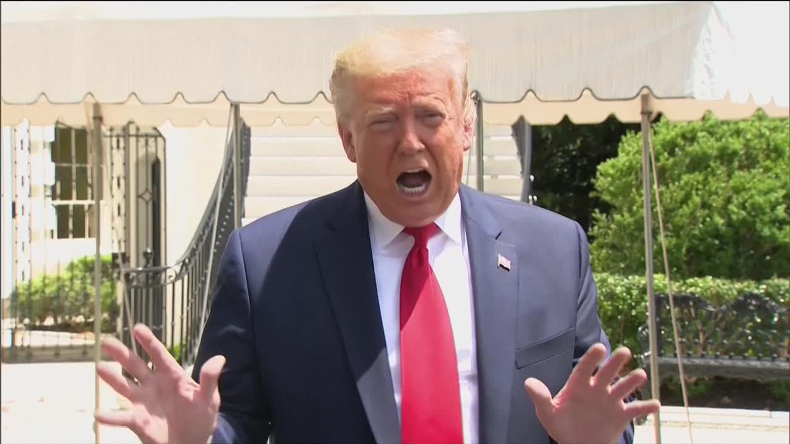 Donald Trump: 'They've got to be taught that you can't do this' | News ...