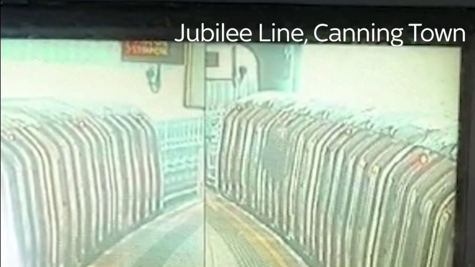 Coronavirus: CCTV shows commuters packing into trains | UK News | Sky News