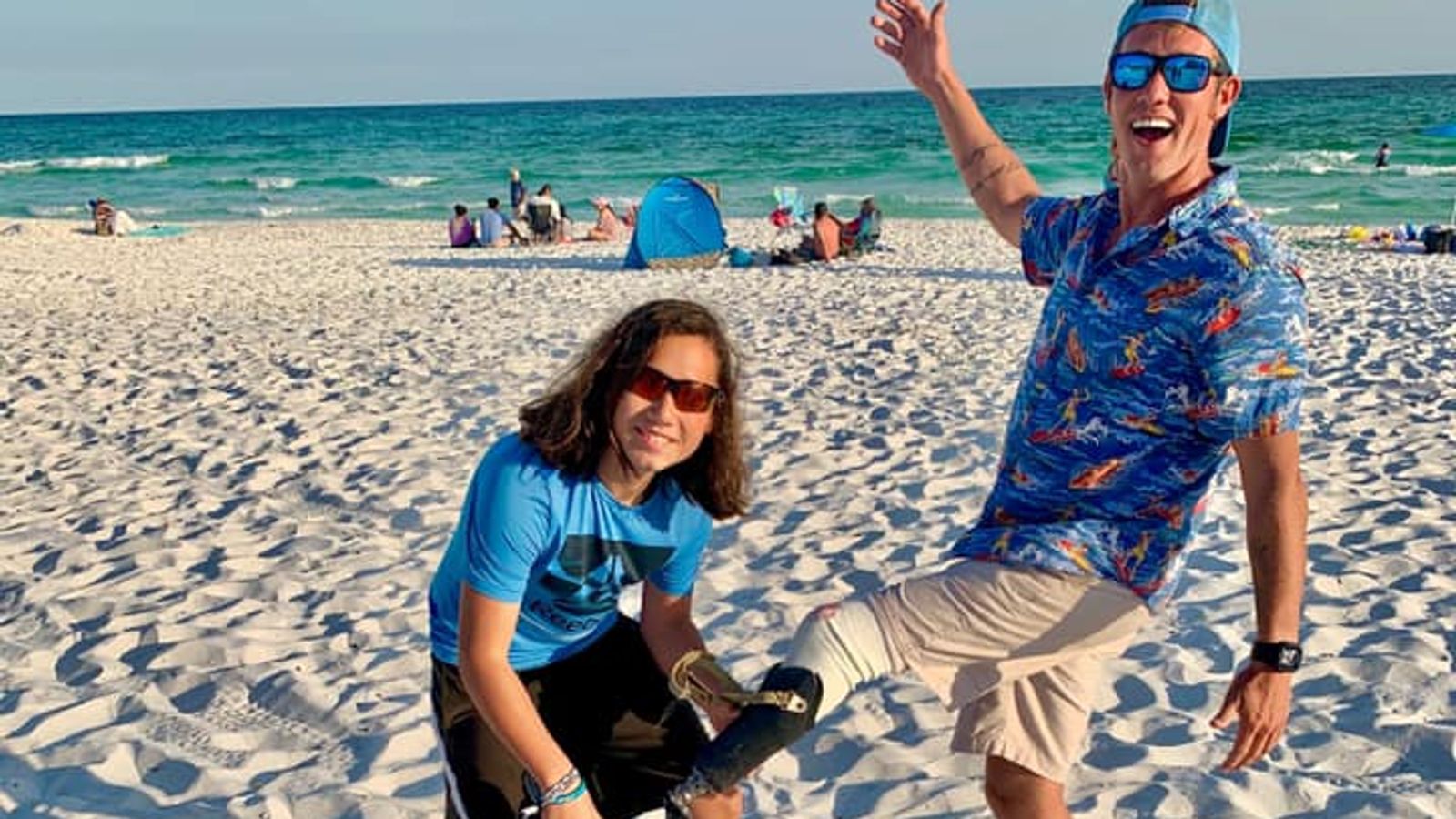 Man reunited with prosthetic leg after boy finds it on treasure hunt ...