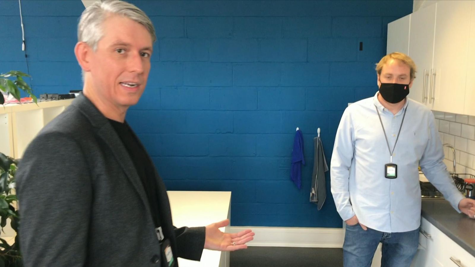 Coronavirus: Social-distancing wearable tech beeps when less than 2m ...