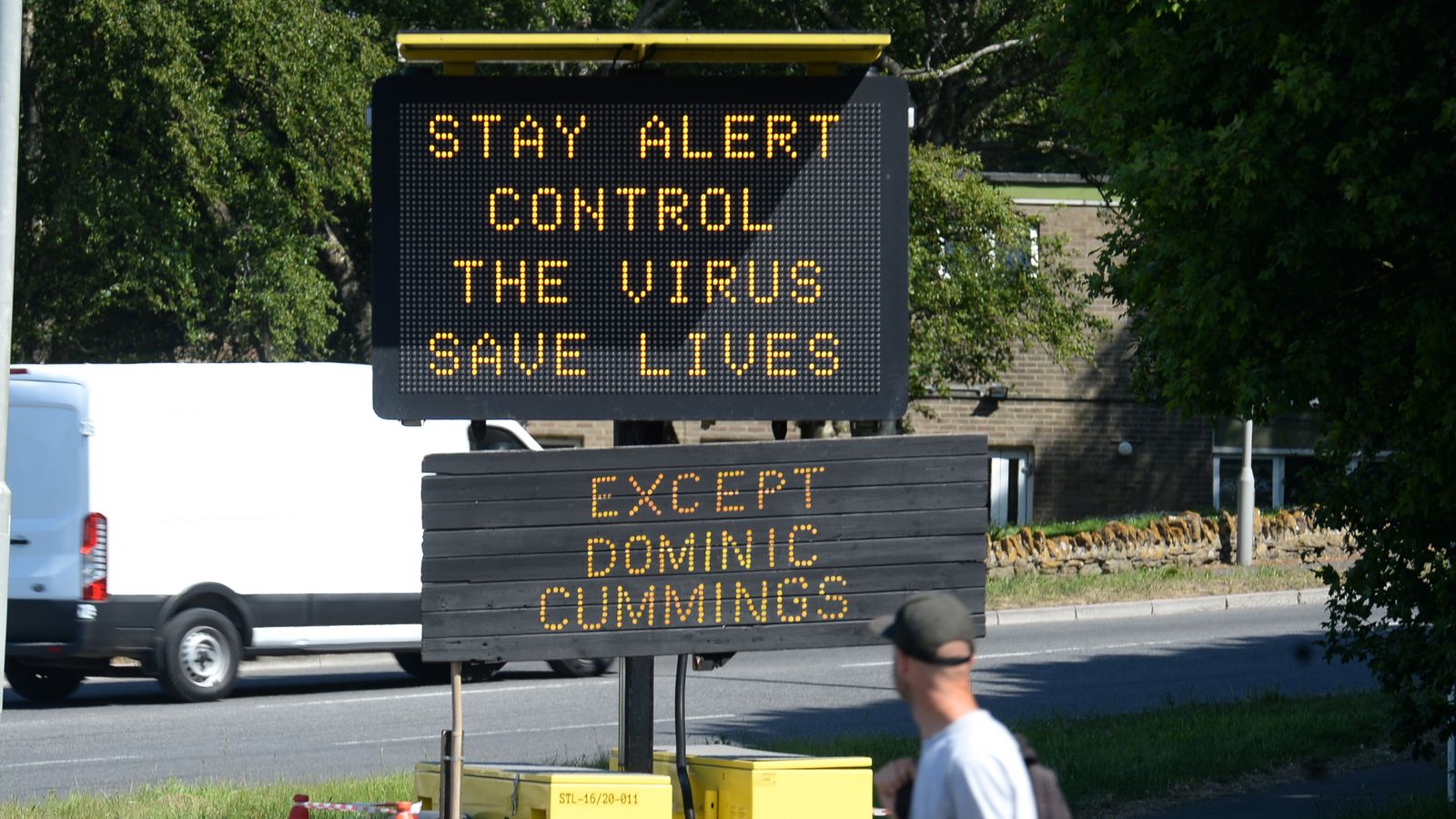 Coronavirus alert level lowered after 'steady' fall in cases | UK News ...