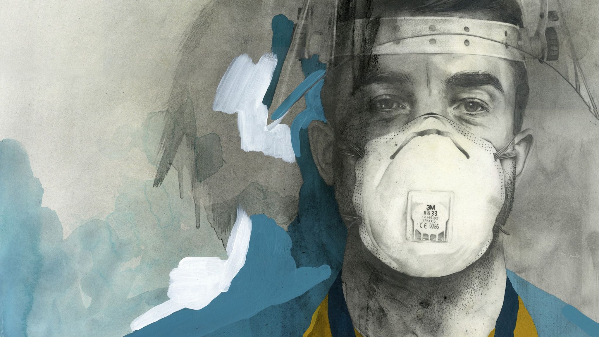 Coronavirus: Striking portraits capture 'honesty, rawness and reality ...