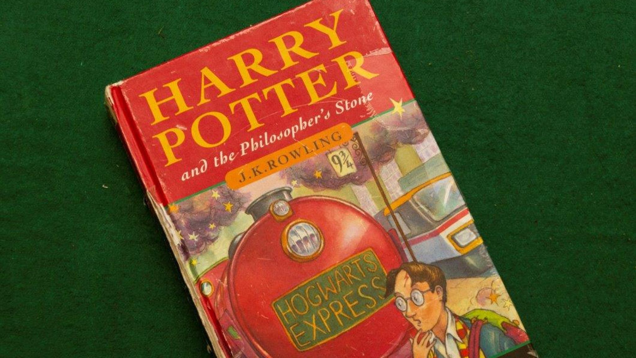 Harry Potter: First edition book found in skip sells at auction for £ ...