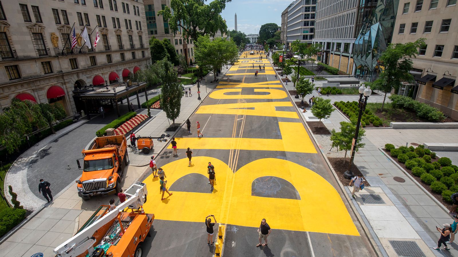 Trump suggests George Floyd is happy about US jobs numbers: 'It's a ...