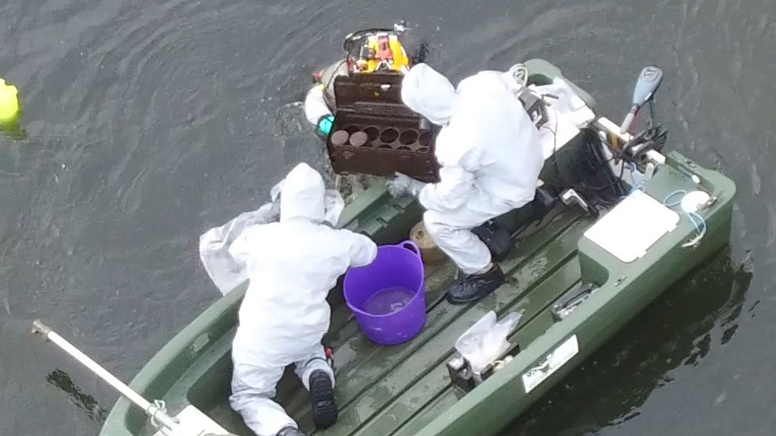 Military enthusiast who dumped mustard gas canisters in lake becomes ...