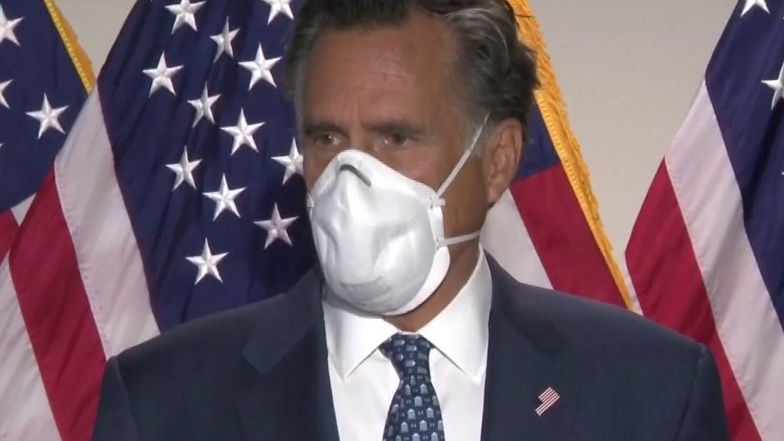Mitt Romney calls Donald Trump protest tweet 'shocking' | US News | Sky ...
