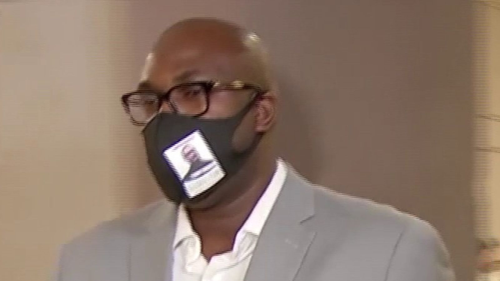 George Floyd death: Brother calls for 'justice' as he arrives for ...