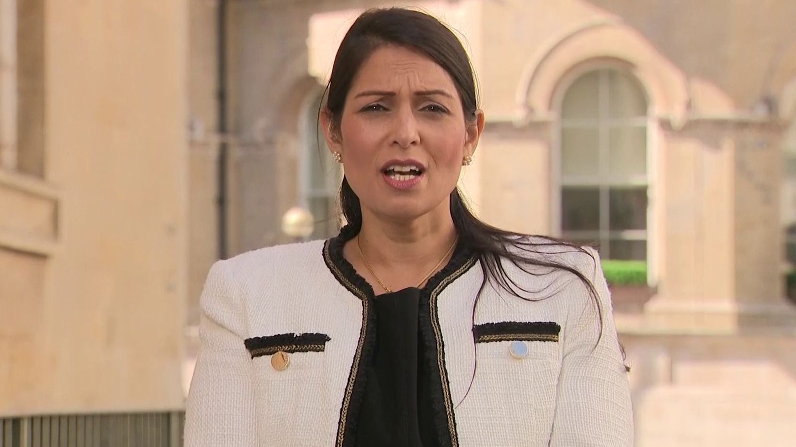 Priti Patel: Violence towards police 'thoroughly unacceptable' | UK ...