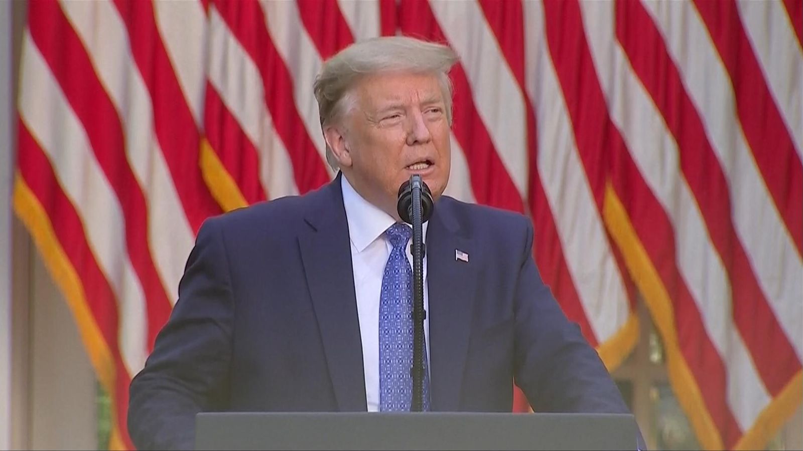 Trump: I'm sending in the troops | US News | Sky News