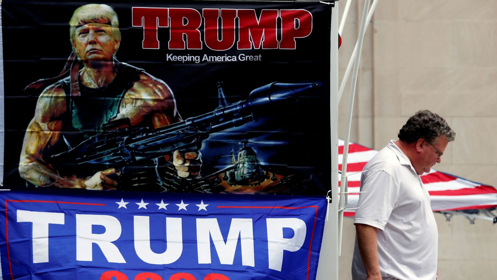 Donald Trump: Tulsa prepares for election rally while marking ...