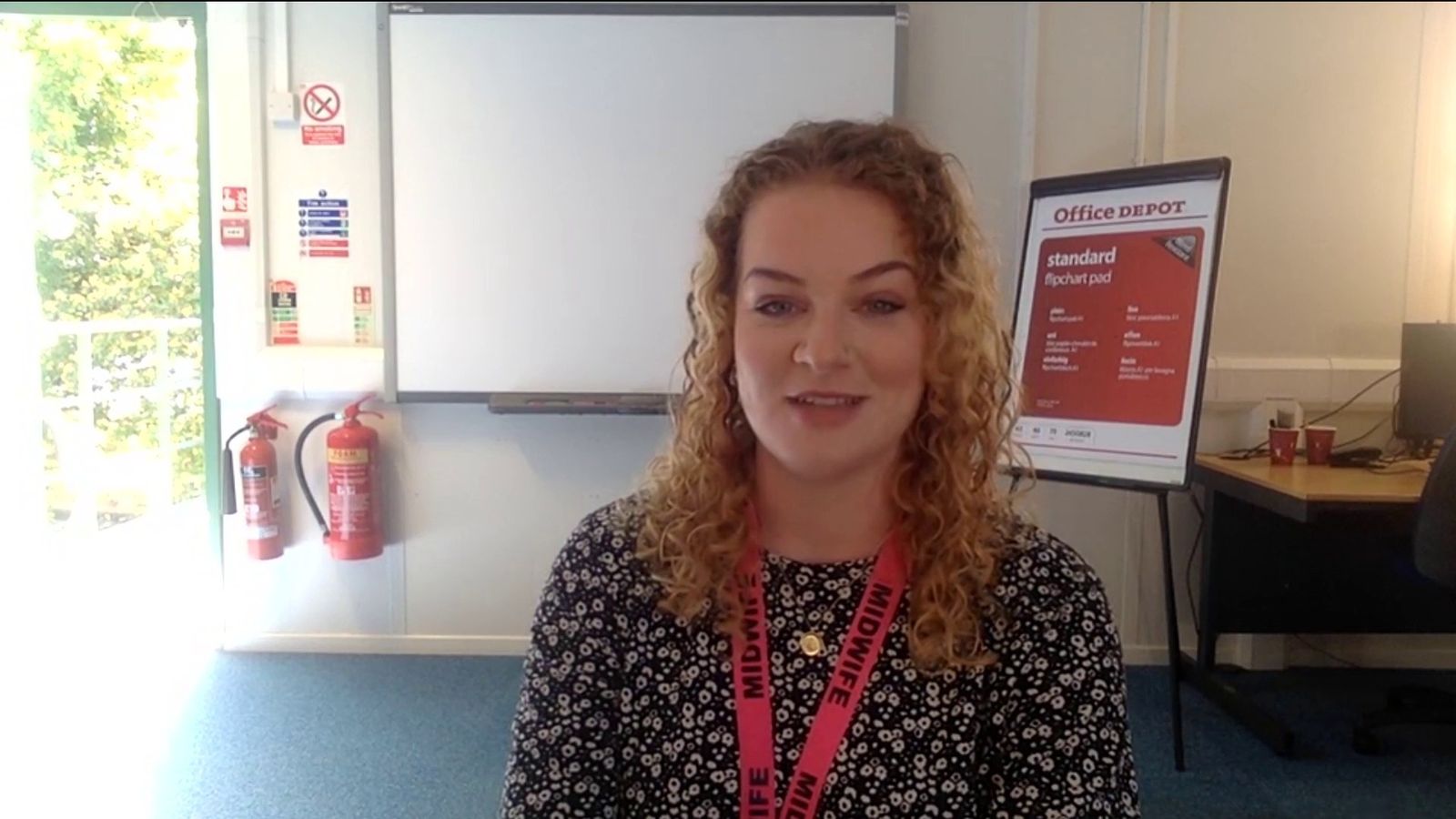 The community midwife on the cover of Vogue | News UK Video News | Sky News