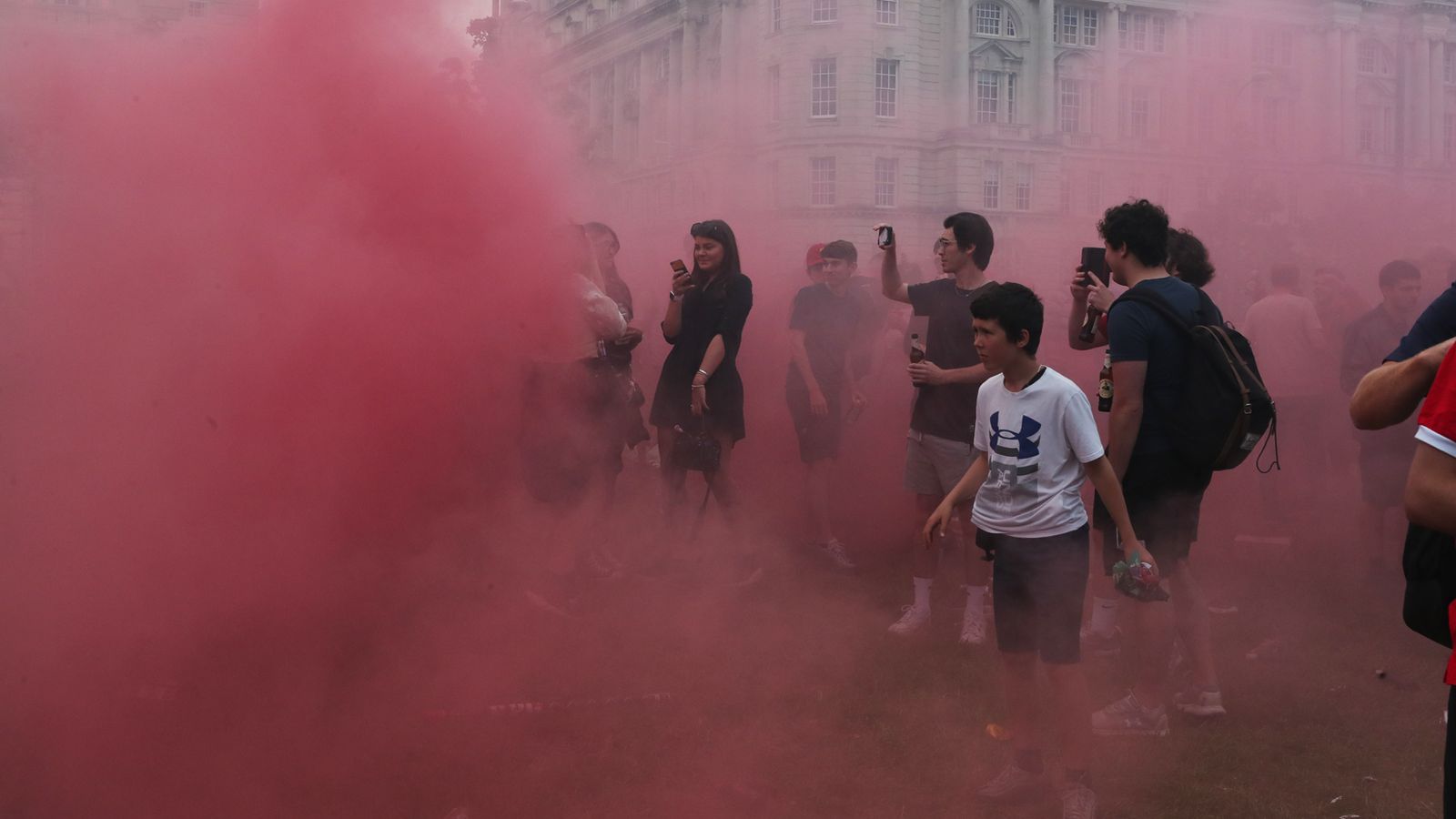 Liverpool: 'Significant disorder' as thousands celebrate Premier League ...