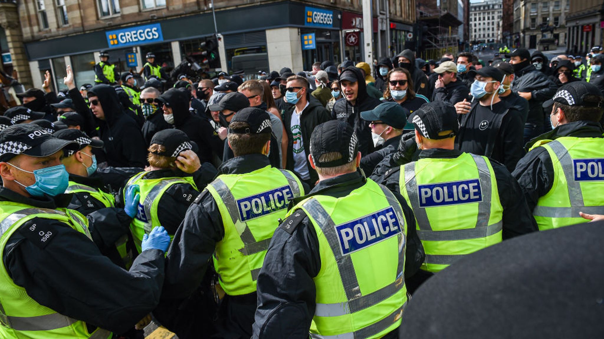 Black Lives Matter: Anti-racism protesters march in UK cities for ...
