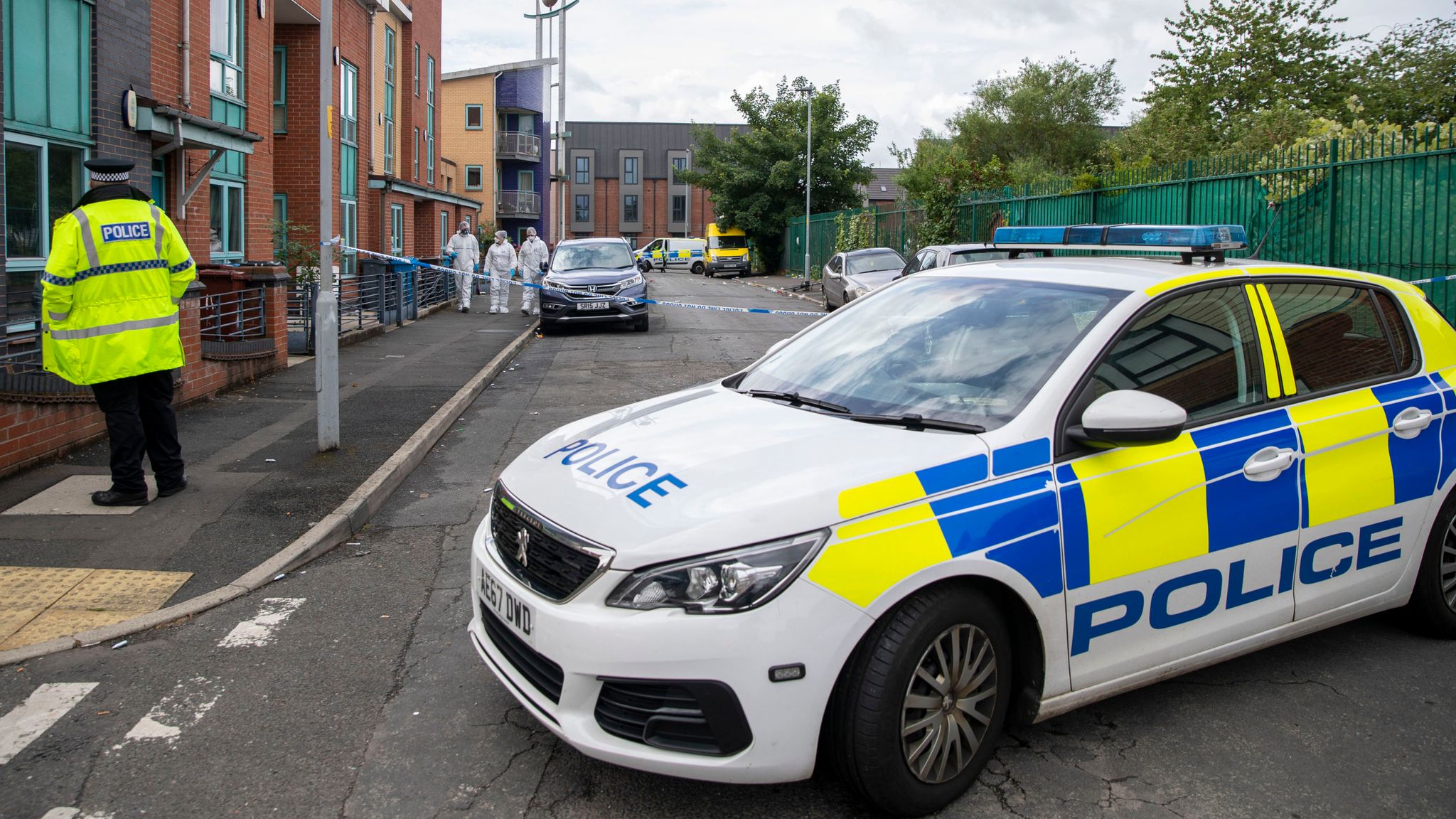 Manchester shooting: Double murder inquiry after two die in gun attack ...