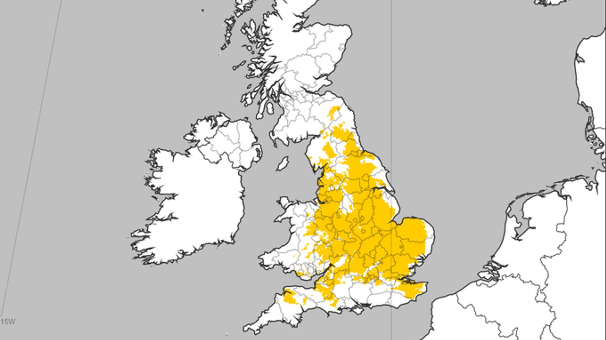 UK weather: Met Office map reveals which parts of the UK will have a ...