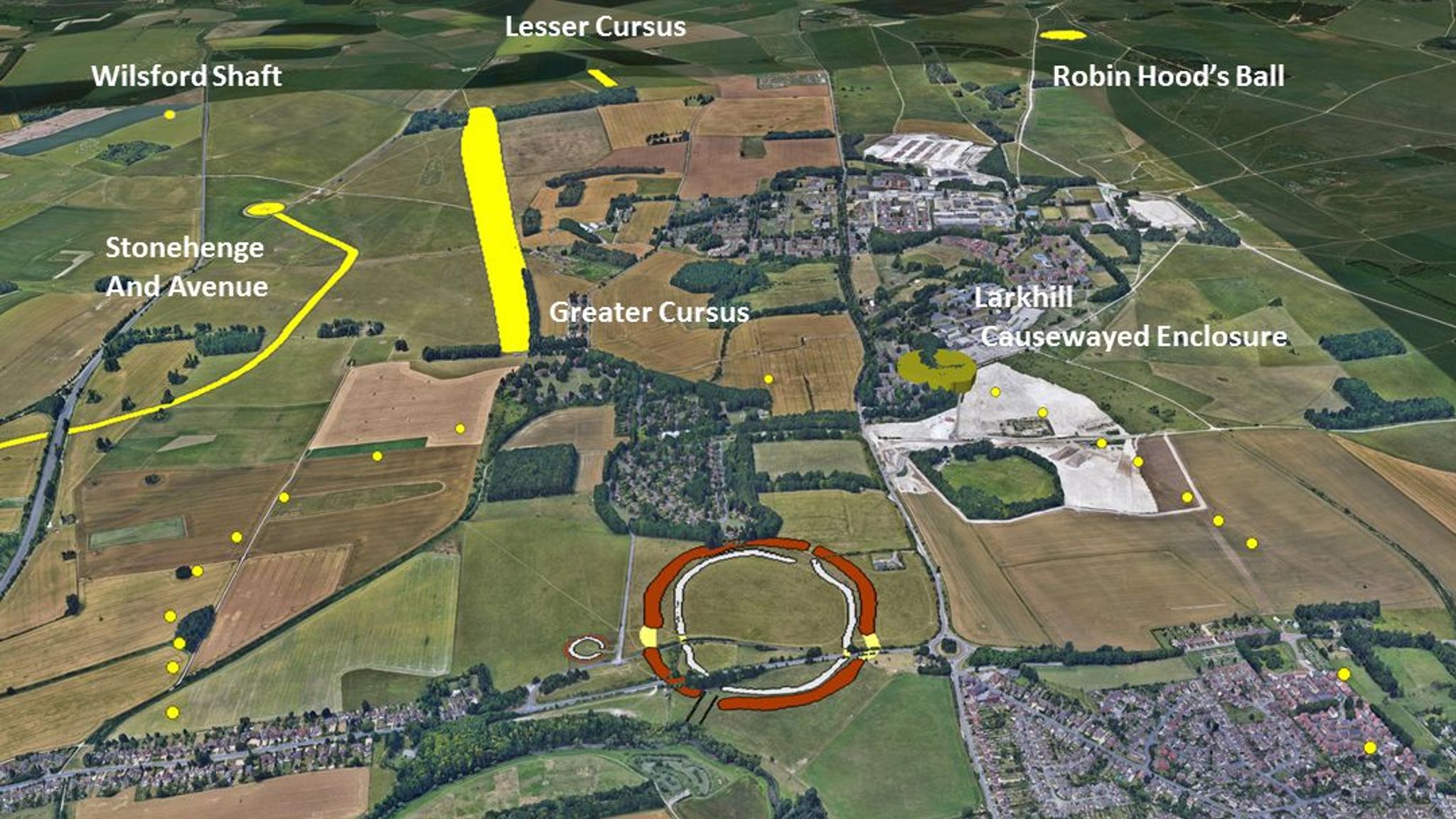 Stonehenge: Circle monument dating back 4,500 years found near sacred ...