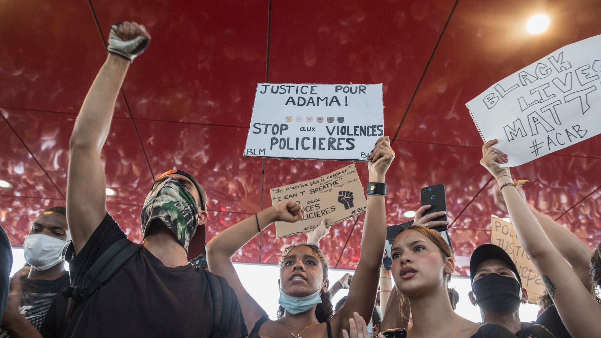 Paris Black Lives Matter protesters: 'Who protects us from the police ...