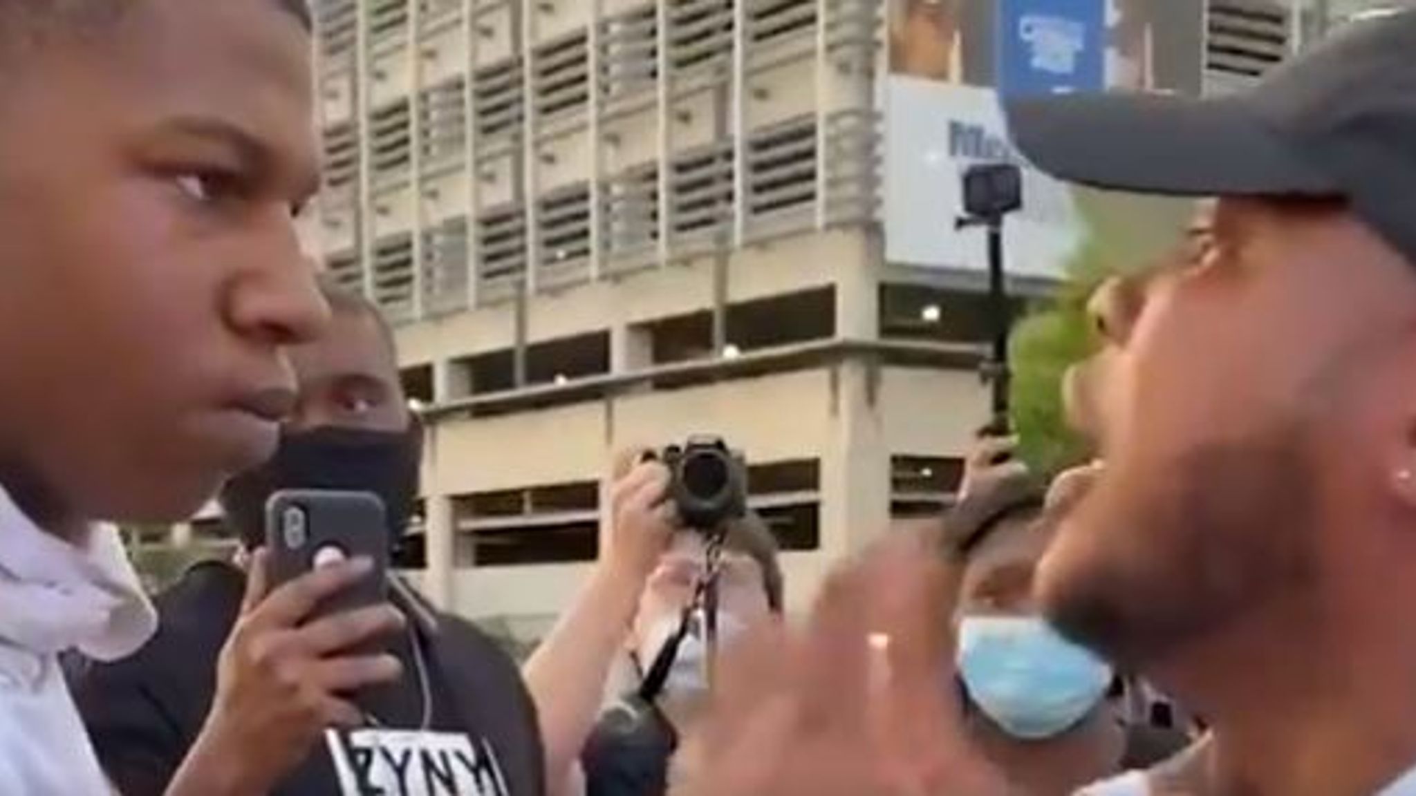 Raymon Curry: Viral video teen protester says 'I wake up and wonder if ...