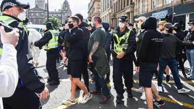 Black Lives Matter: Anti-racism protesters march in UK cities for ...