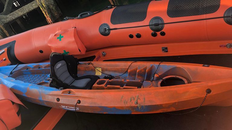 Search launched after kayak spotted drifting off Isle of Wight | UK ...