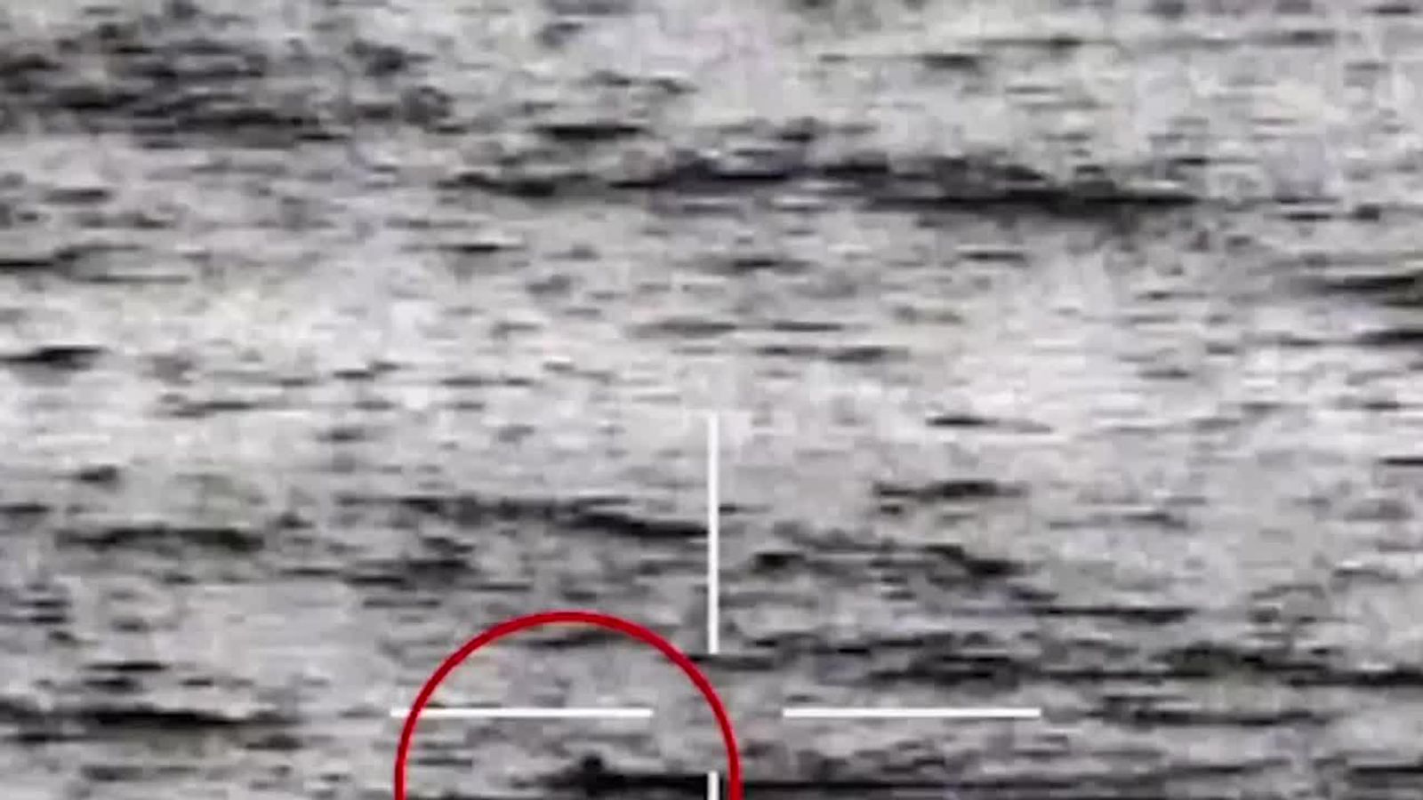 'Hamas militant' rescued at sea | World News | Sky News