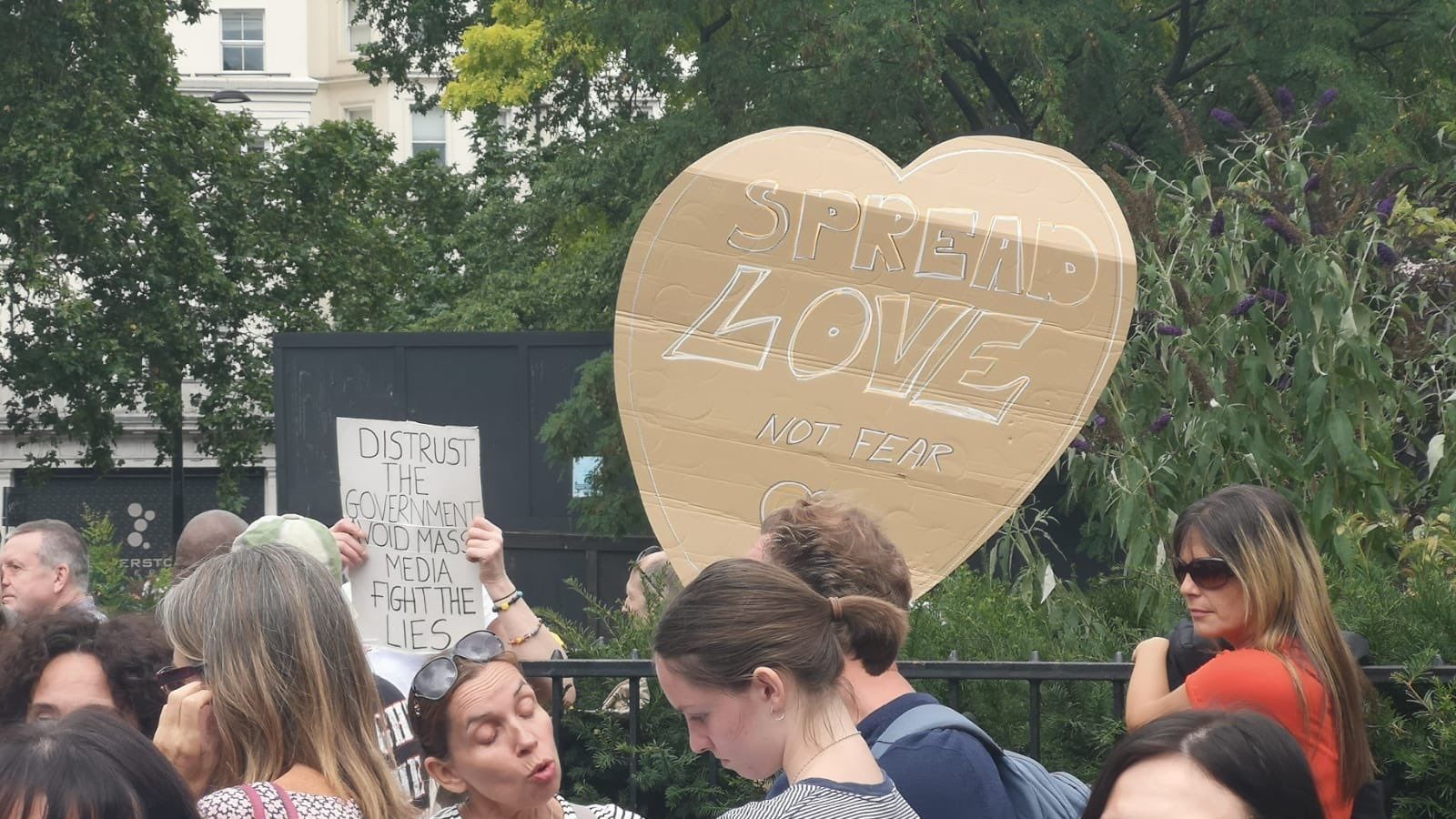 Coronavirus: Anti-mask activists protest against order to wear face ...