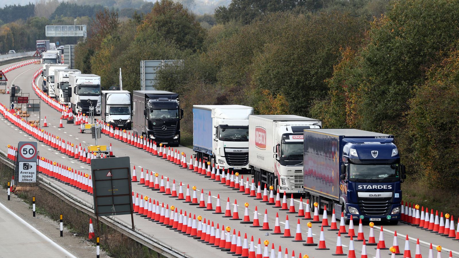 M20 from London to Dover is voted England's worst motorway | UK News ...