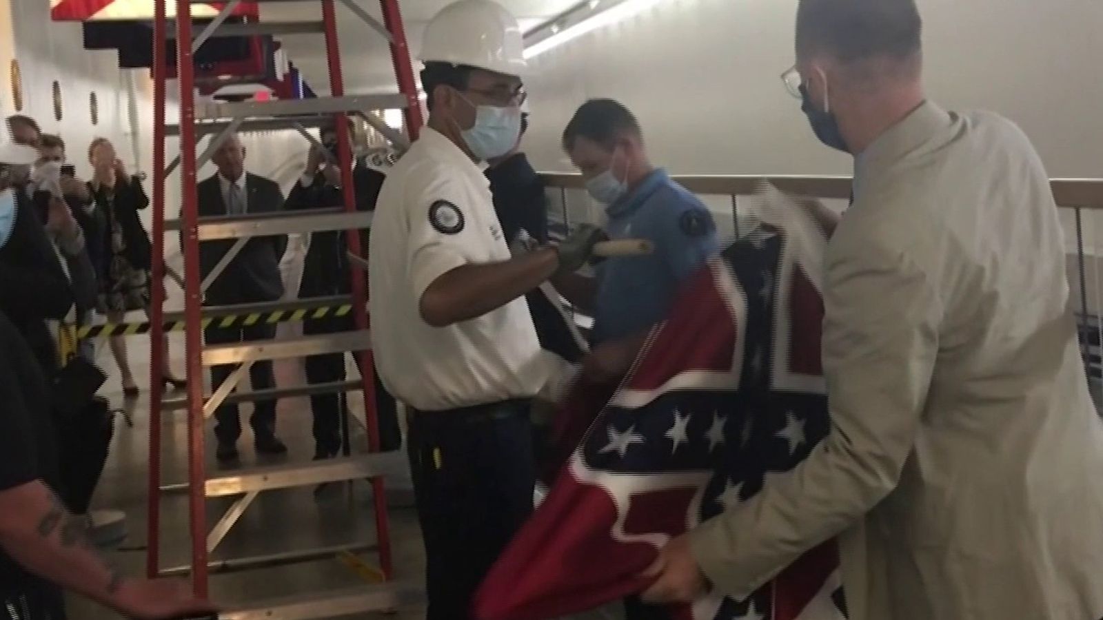 Mississippi state flag taken down in Capitol subway | US News | Sky News