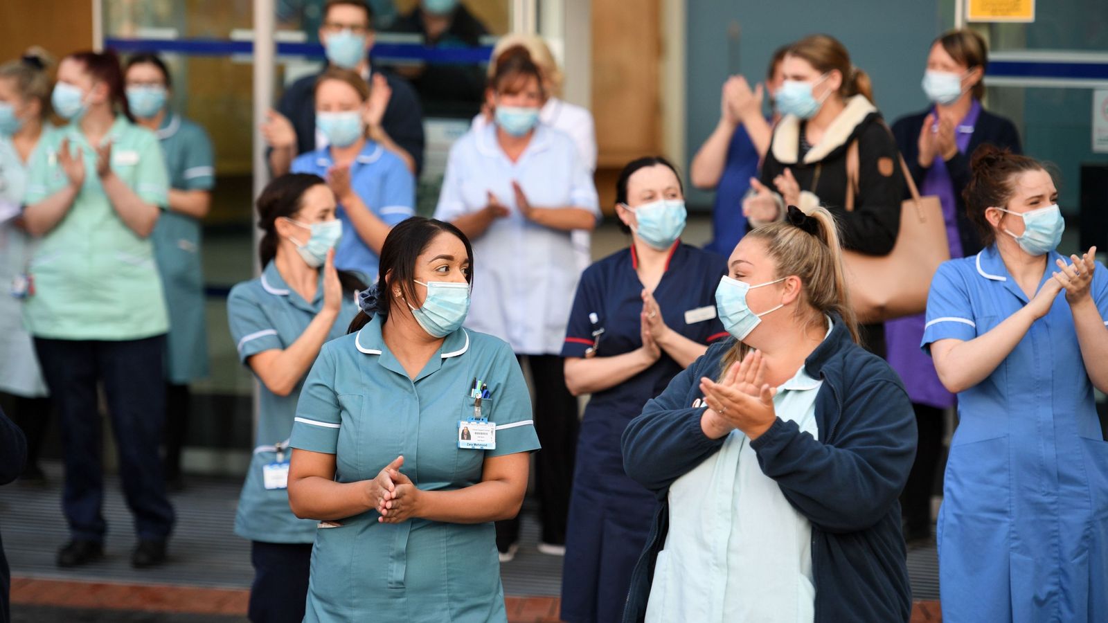 'Clap for the NHS': Boris Johnson joins nationwide applause on health ...
