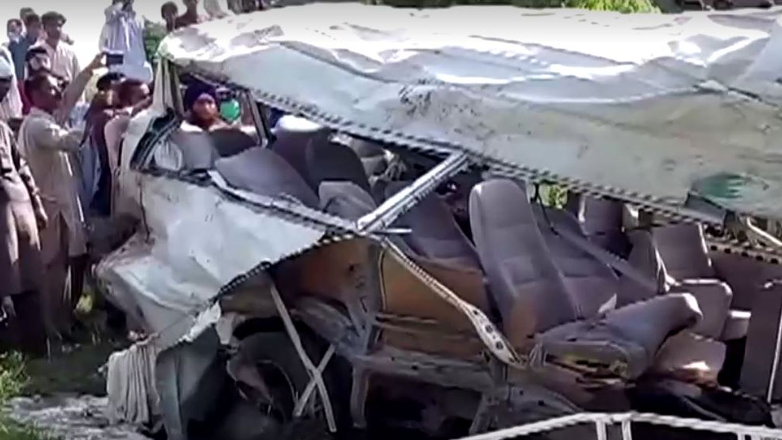Pakistan: 20 people killed after train crashes into bus carrying Sikh ...