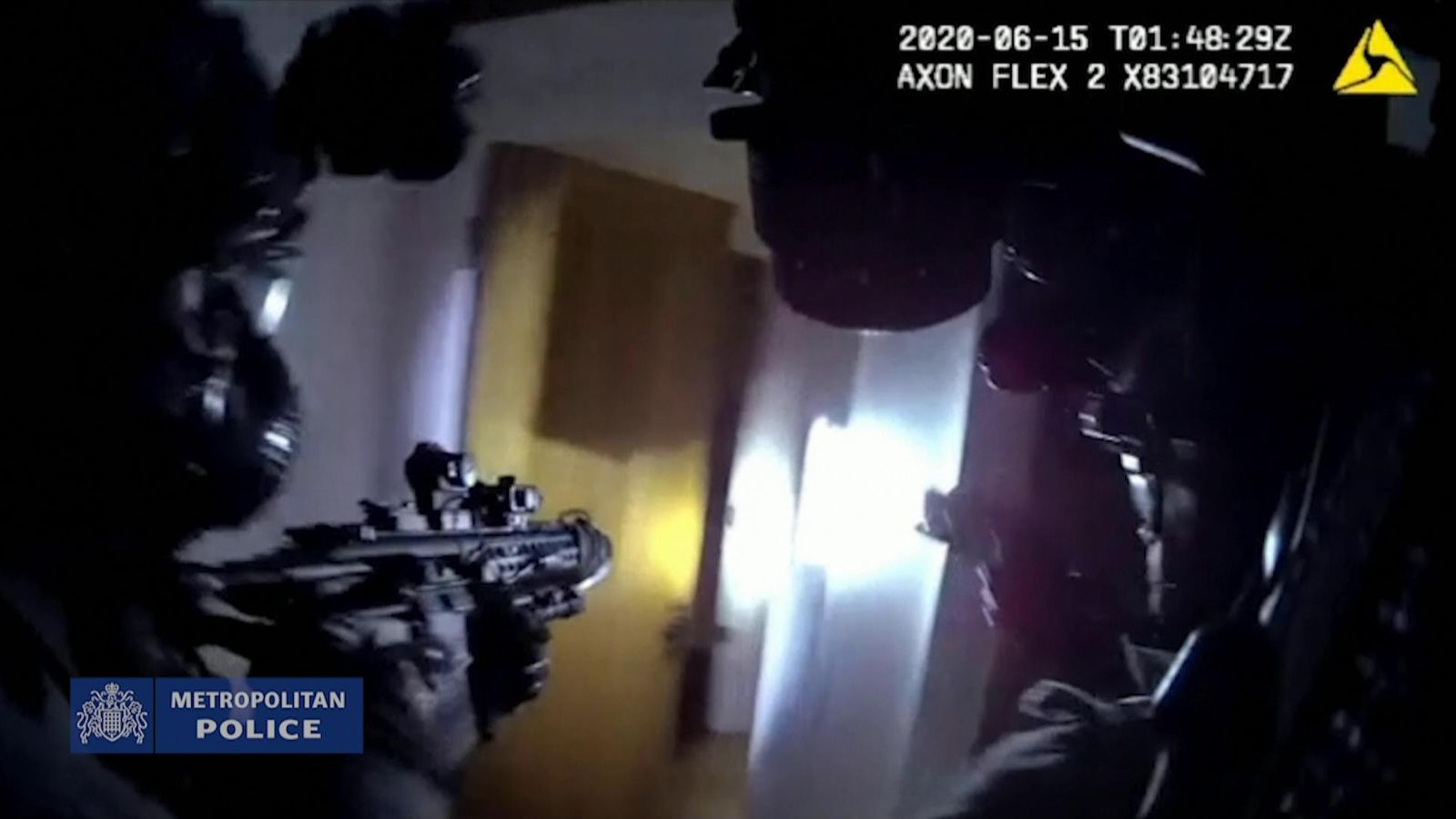 Encrochat: Moment police raid criminal networks | UK News | Sky News