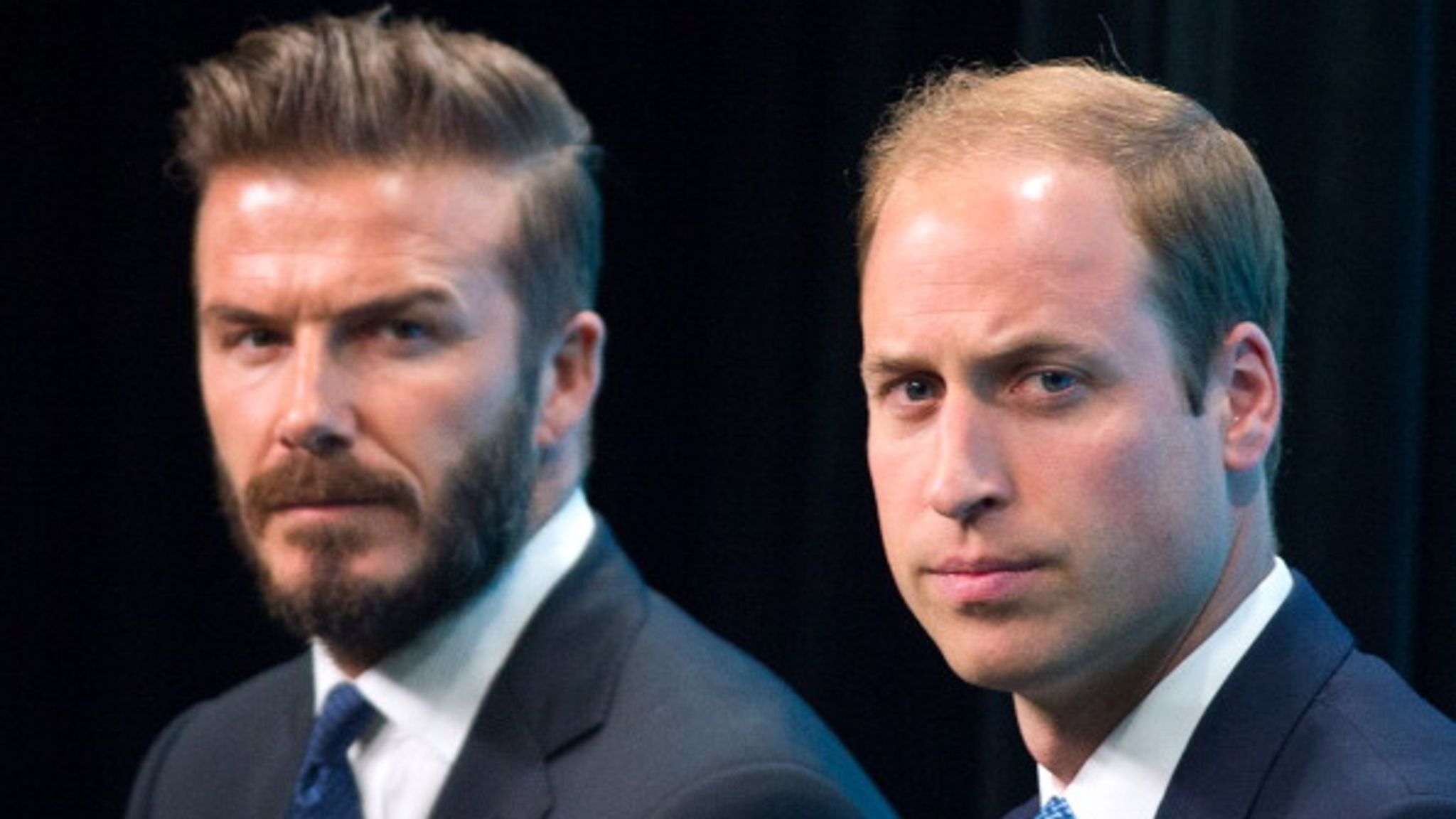 Prince William and David Beckham team up to make football 'mentally ...