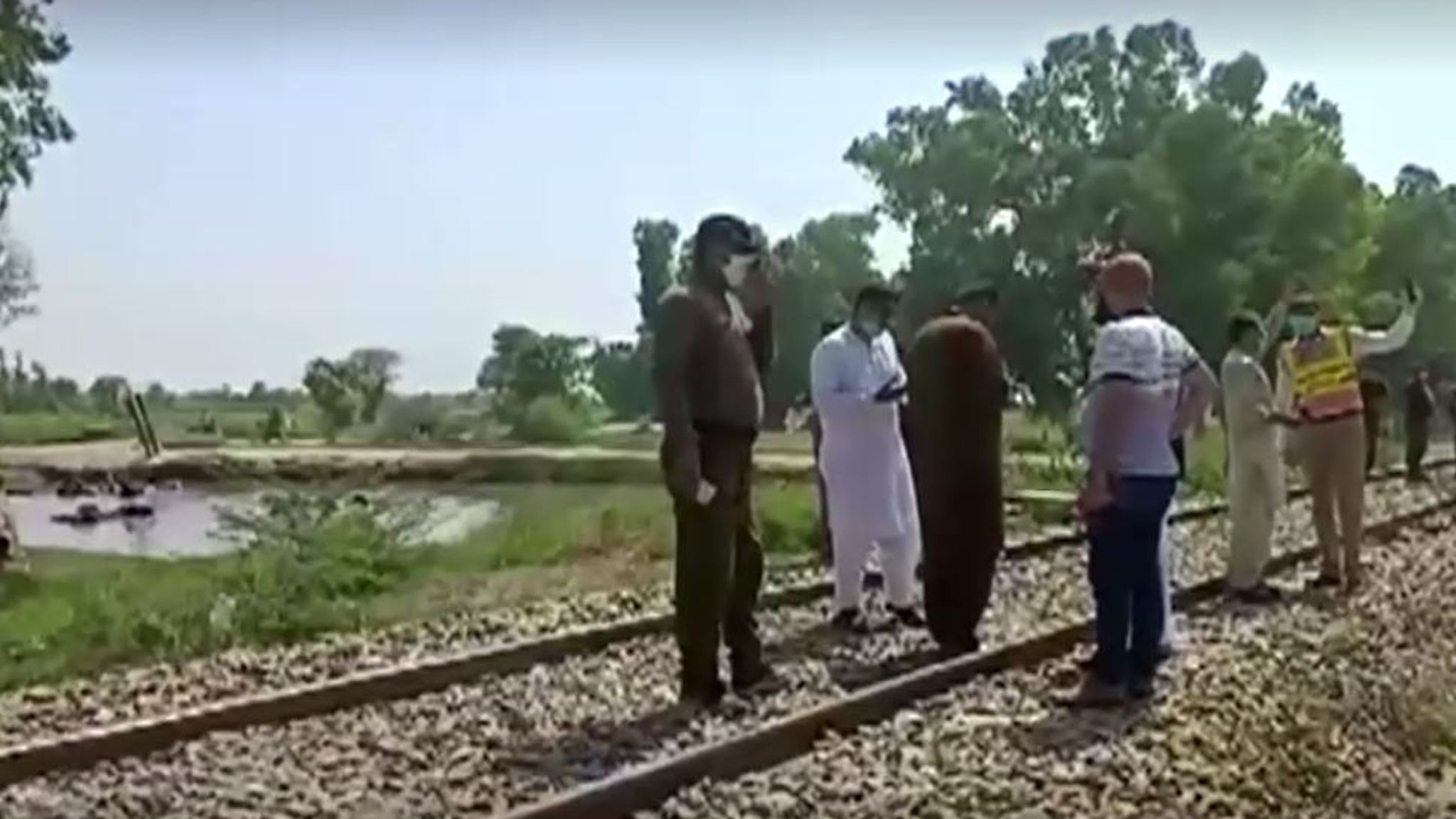 Pakistan: 20 people killed after train crashes into bus carrying Sikh ...