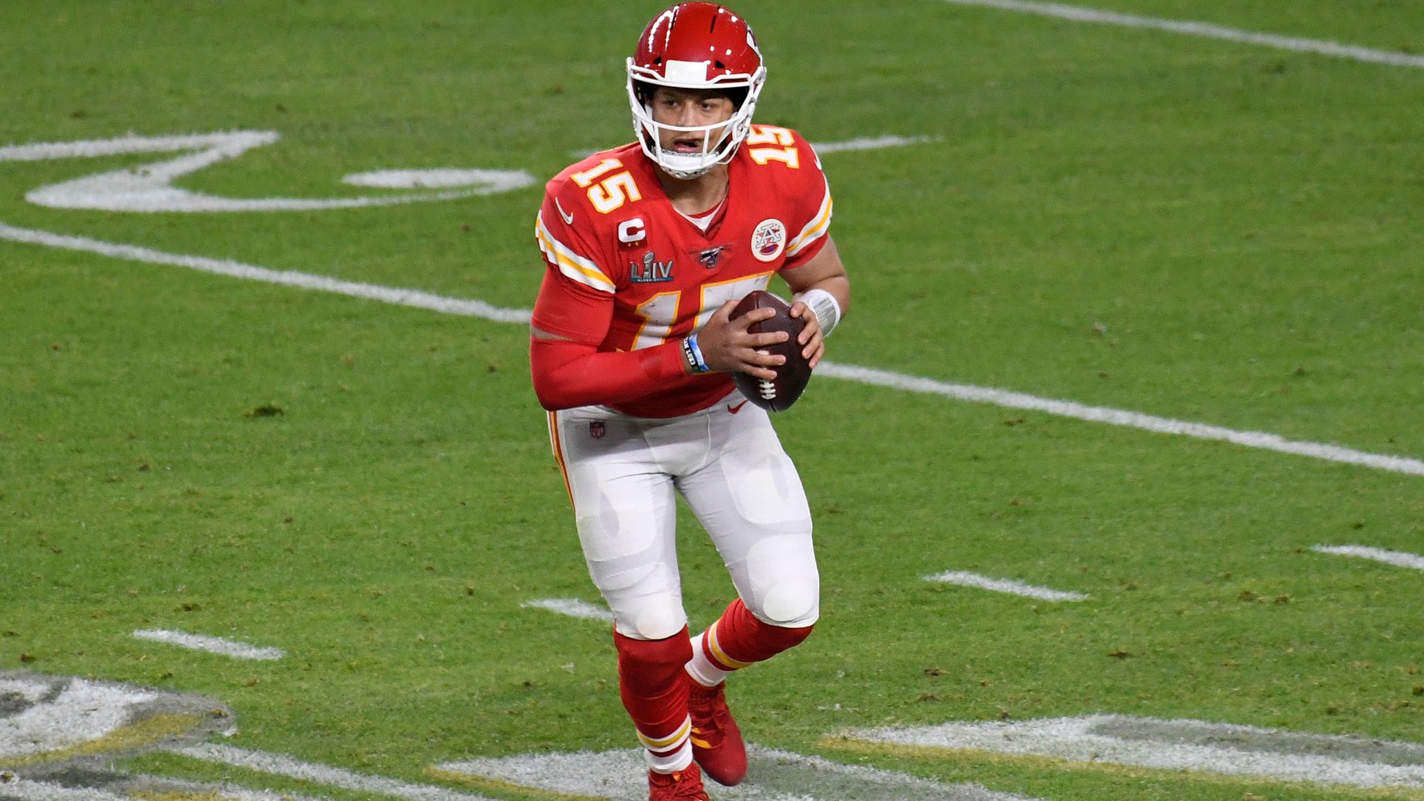 Patrick Mahomes: Kansas City Chiefs quarterback becomes 'first half ...