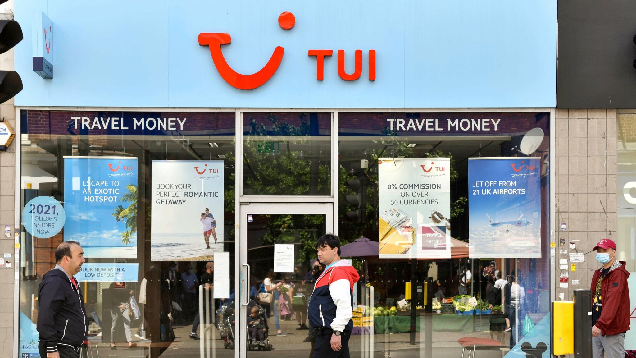Coronavirus: Tui to shut 166 high street shops in UK and Ireland ...