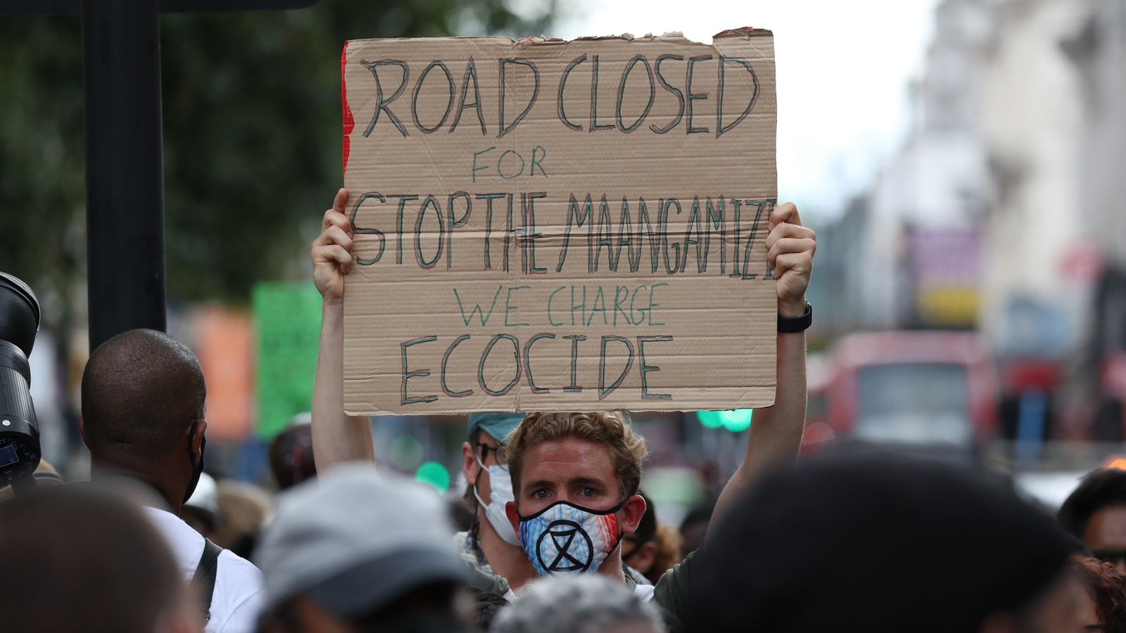 Traffic stopped in south London during Afrikan Emancipation Day ...