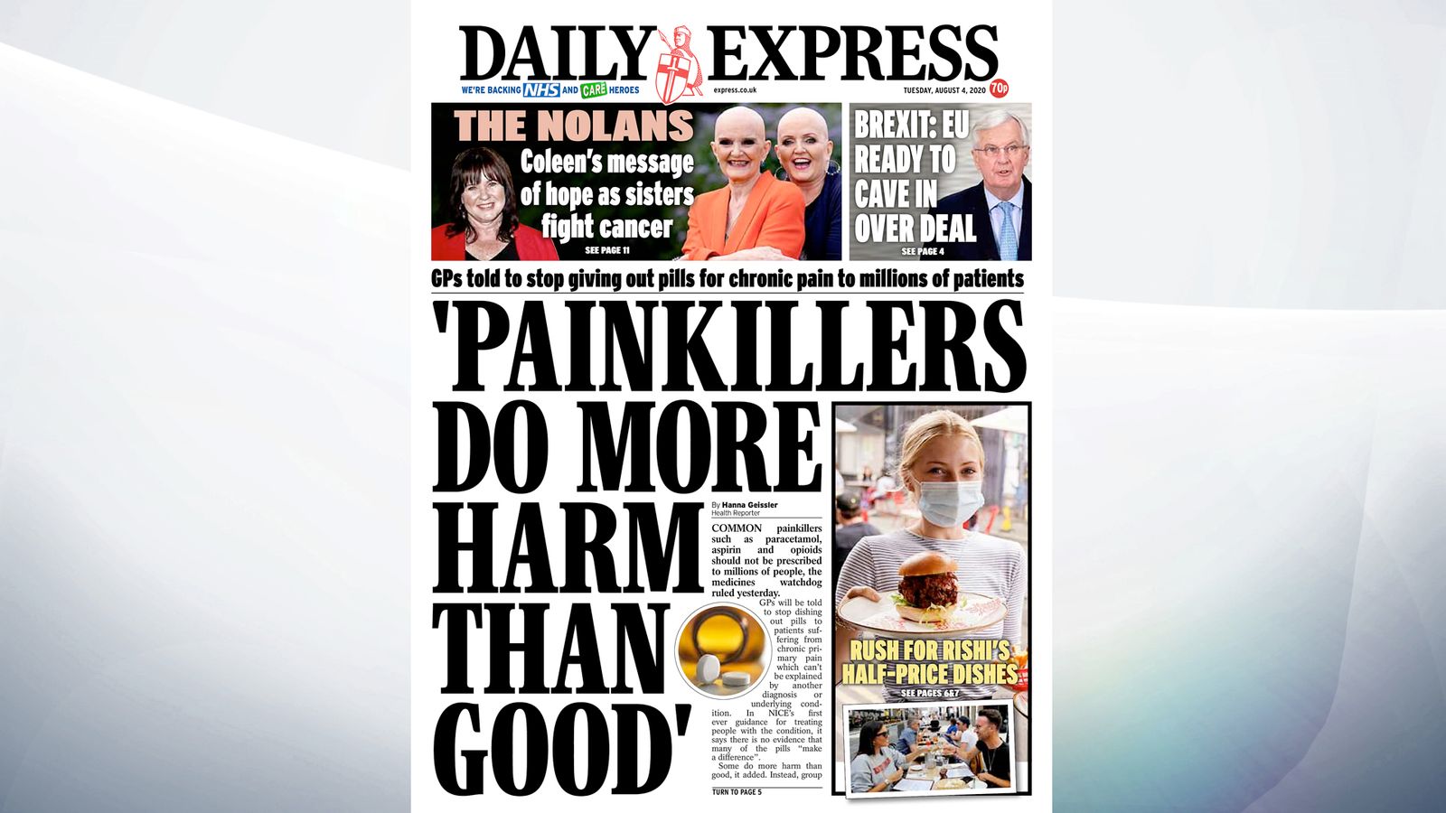 Tuesday's national newspaper front pages | UK News | Sky News