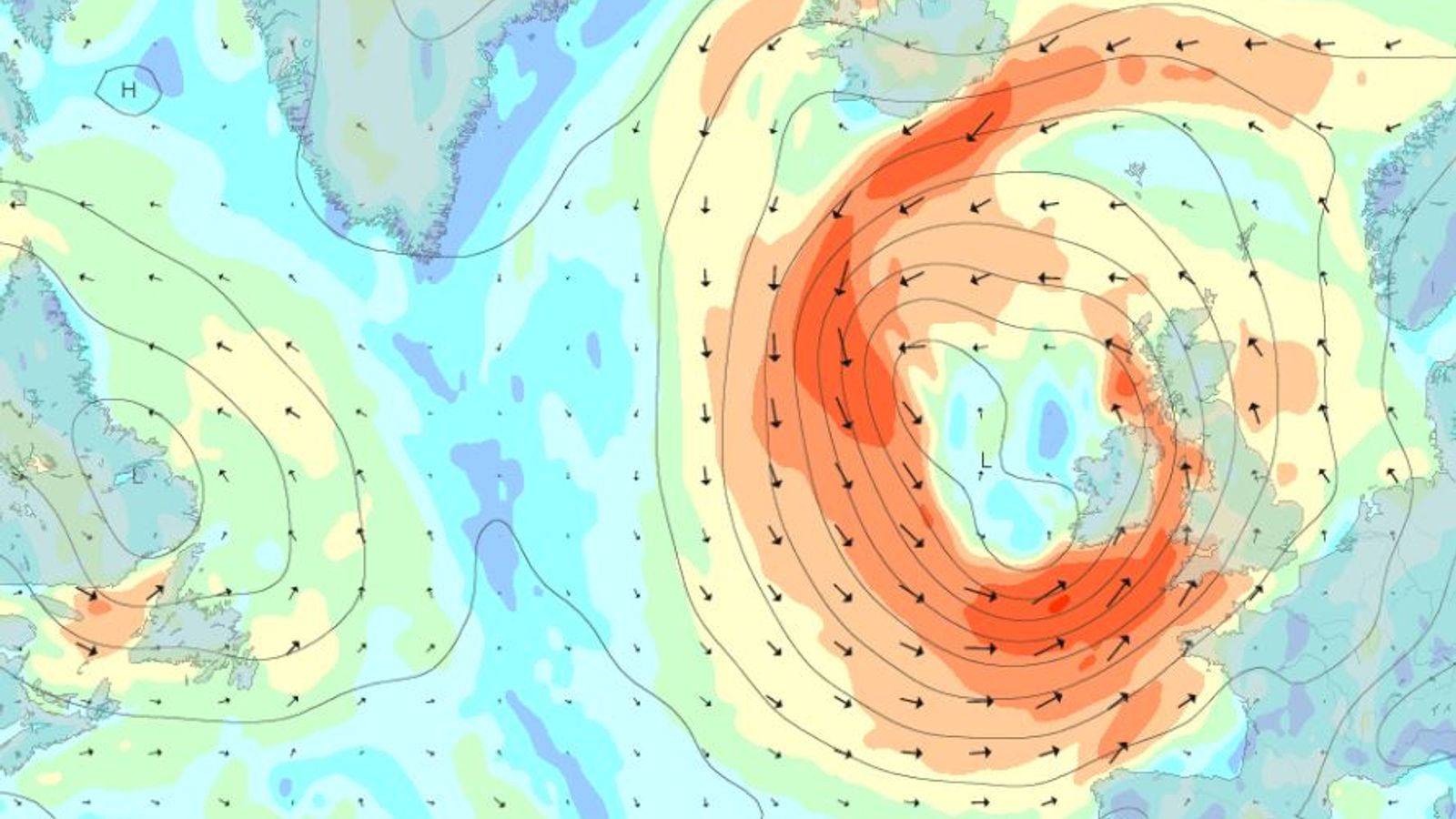 UK weather: Wales battered with 66mph winds as Storm Ellen hits UK and ...