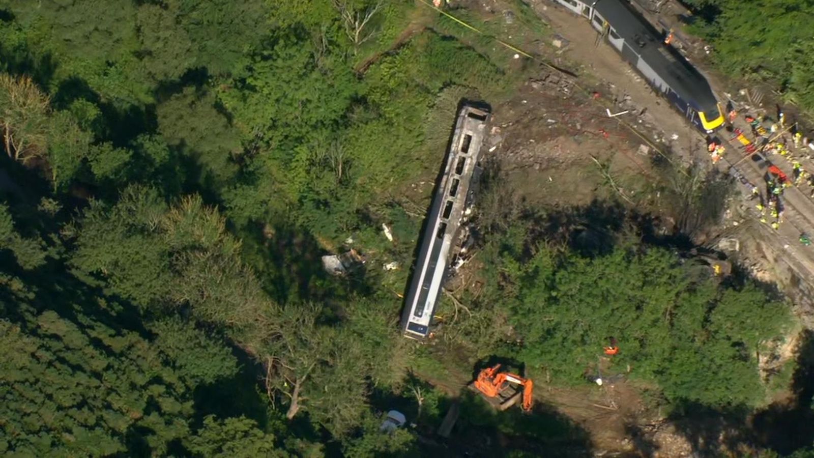 Stonehaven crash: Three people dead after train derails in ...