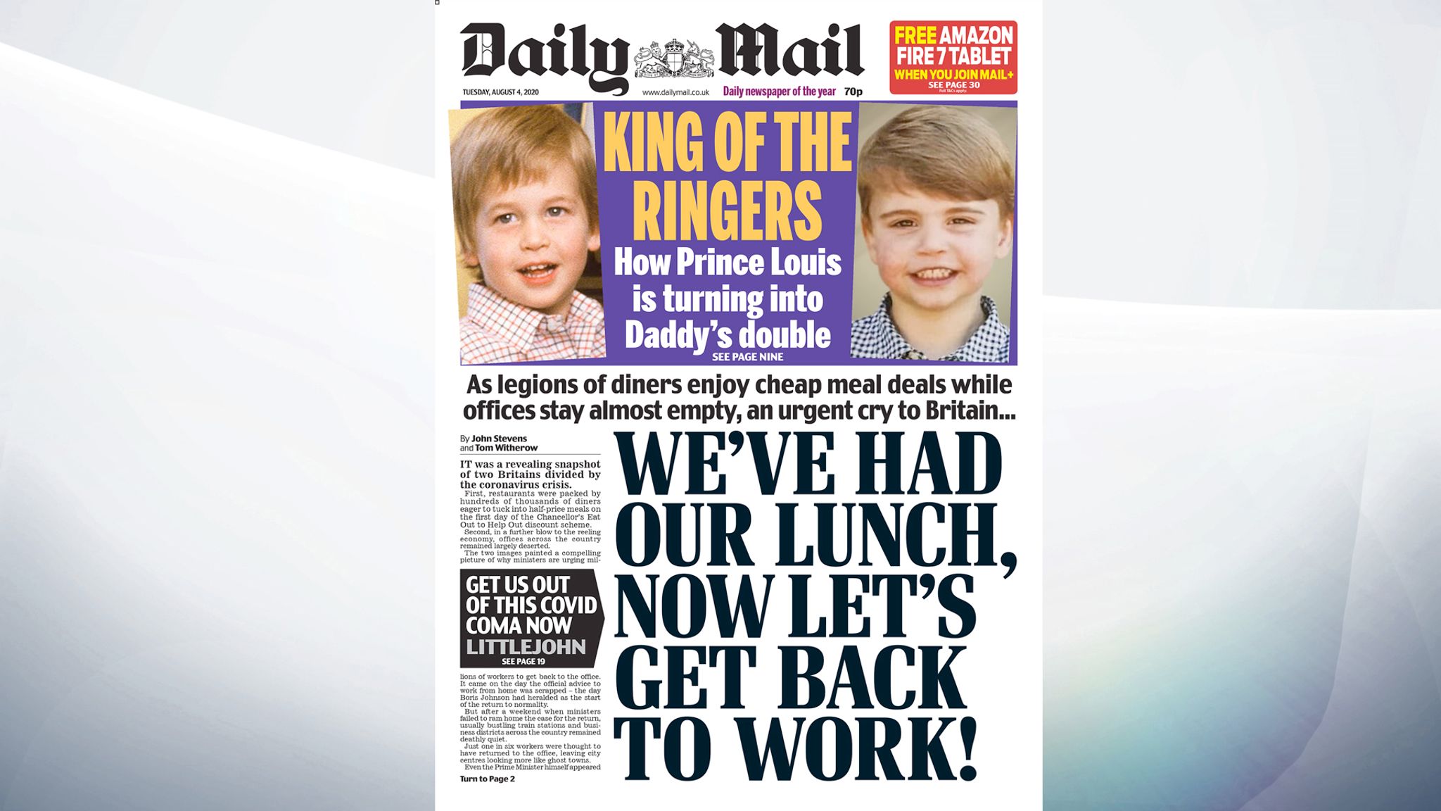 Tuesday's national newspaper front pages | UK News | Sky News