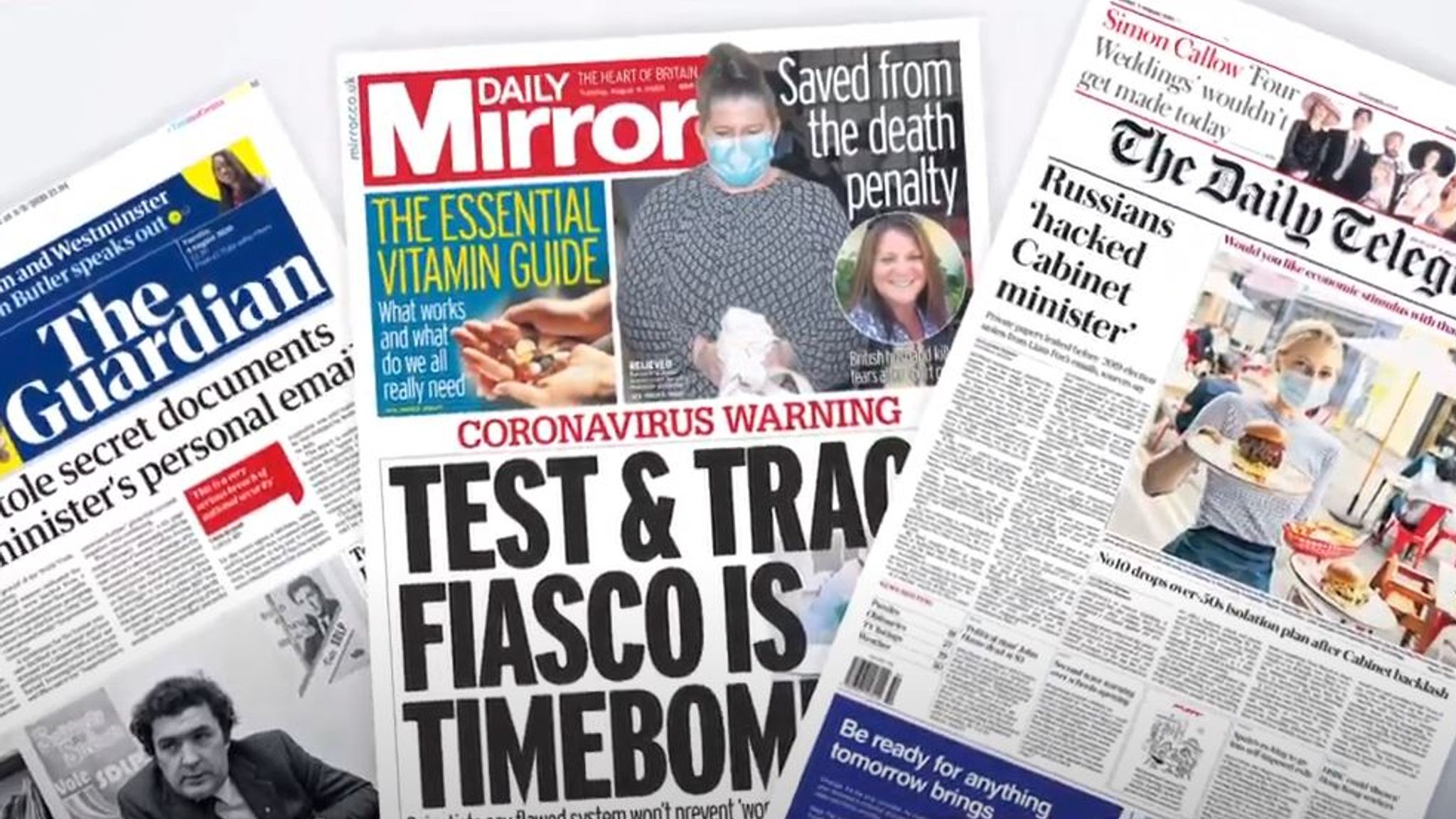 Tuesday's national newspaper front pages | UK News | Sky News